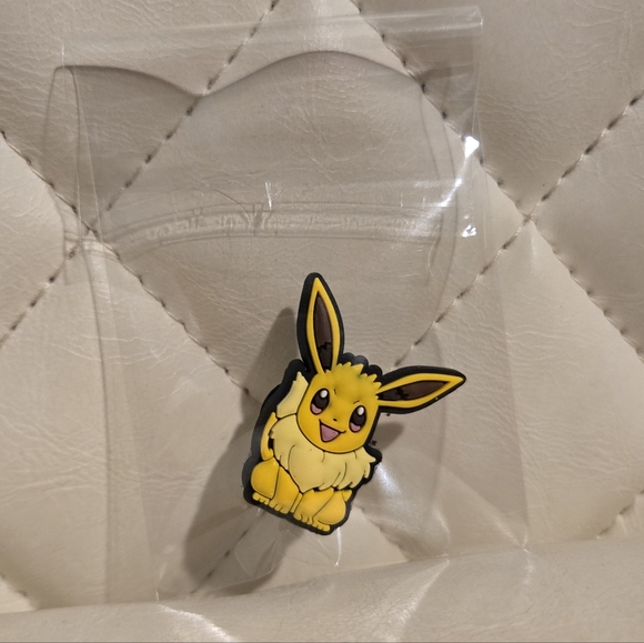 Pokemon | Accessories | Pokemon Eevee Croc Charm New | Poshmark